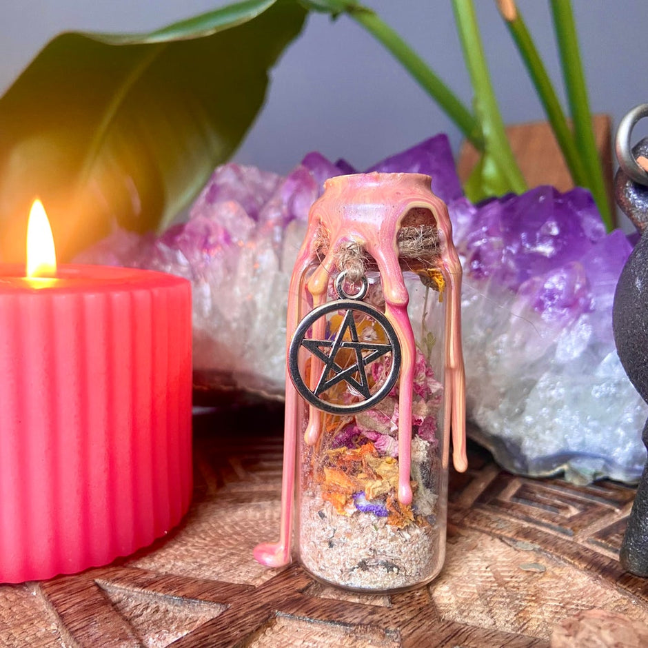 SPELL JARS – WITCHCRAFT STORE MYSTICPRIMROSE